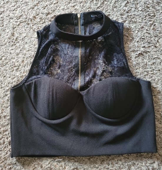 Fashion Nova | Intimates & Sleepwear | Fashion Nova Black Lace Bustier ...